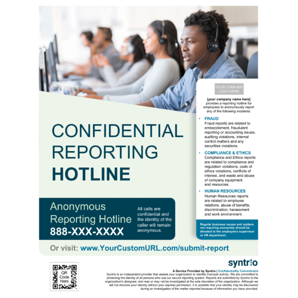 Hotline Poster | Syntrio